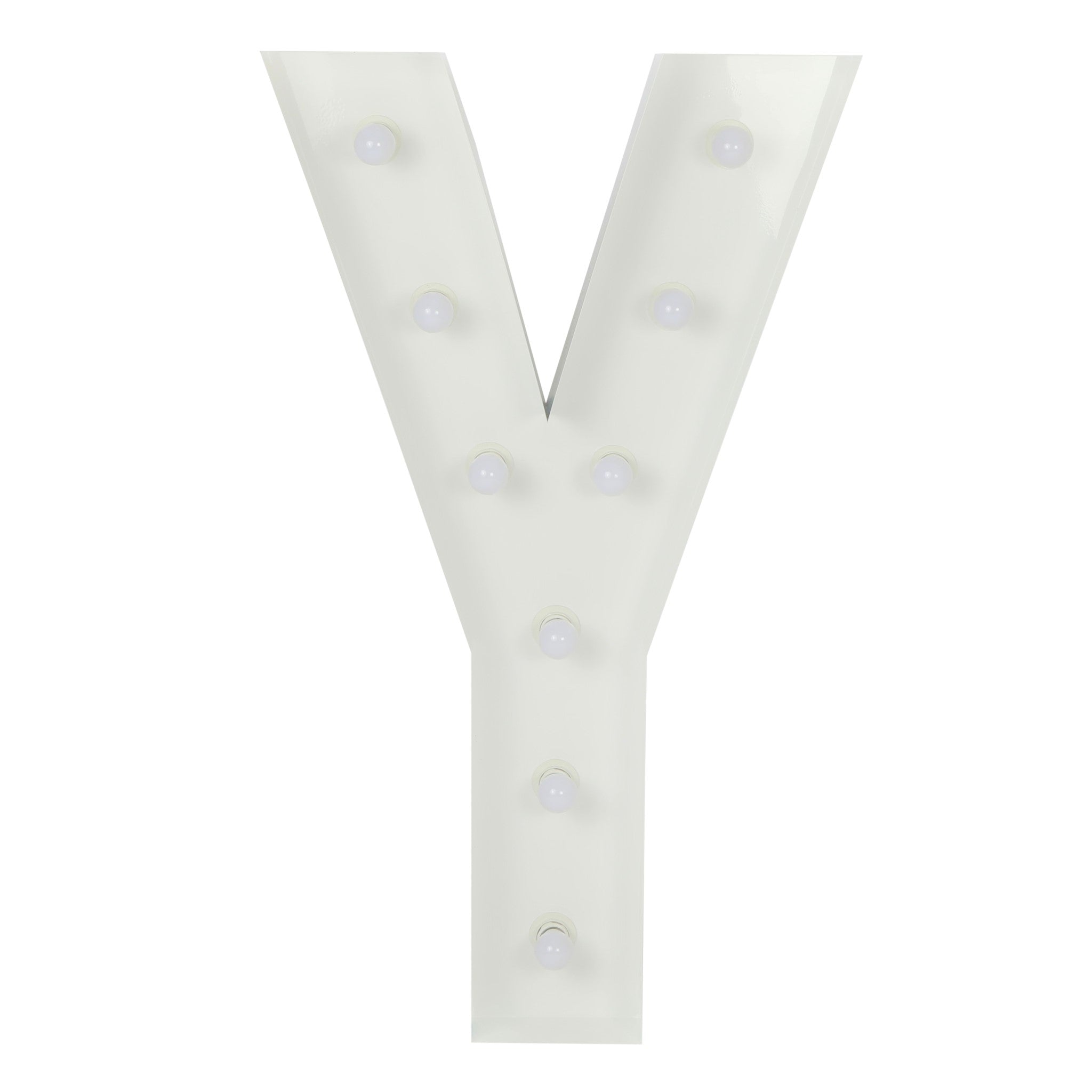 Large 4ft Tall LED Marquee Letter - Y– CV Linens