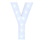 Large 4ft Tall LED Marquee Letter - Y - CV Linens™