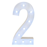 Large 4ft Tall LED Marquee Number - 2– CV Linens