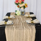 Premium Cheesecloth Table Runner 16FT x 25" - Champagne - CV Linens™