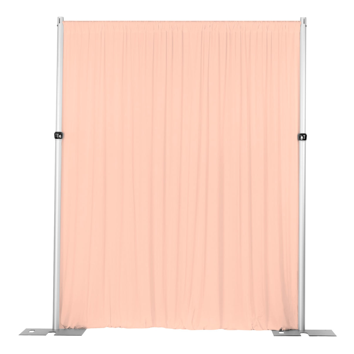 Spandex 4-way Stretch Backdrop Drape Curtain 16ft H x 60" W - Blush ...