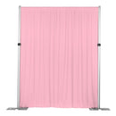 Spandex 4-way Stretch Drape Curtain 12ft H x 60" W - Pink - CV Linens™