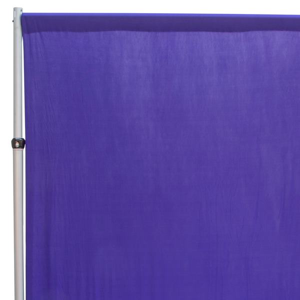 Purple 10ft H x 60" W Spandex 4-Way Stretch Drape Curtain– CV Linens