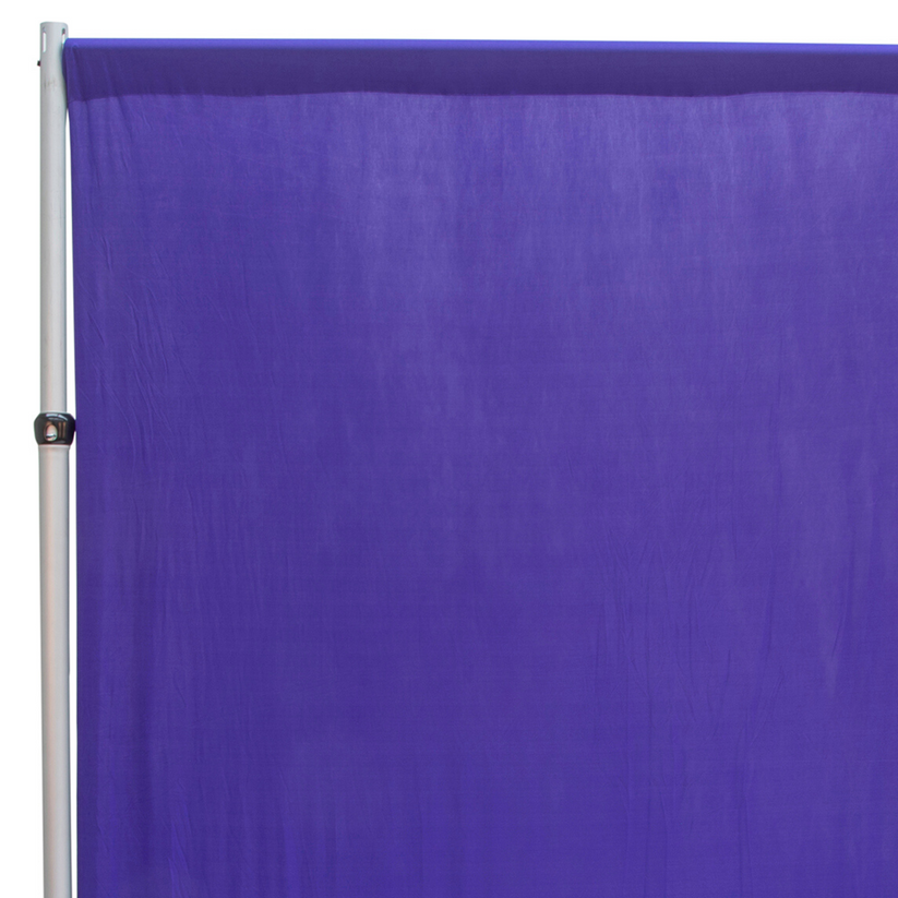 Spandex 4-way Stretch Backdrop Drape Curtain 10ft H x 60" W - Purple ...