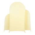 Spandex Arch Covers for Chiara Frame Backdrop 3pc/set - Pastel Yellow ...