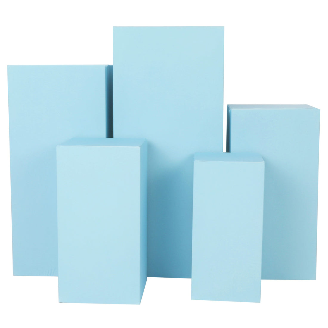 Spandex Covers for Square Metal Pillar Pedestal Stands 5 pcs/set - Bab ...