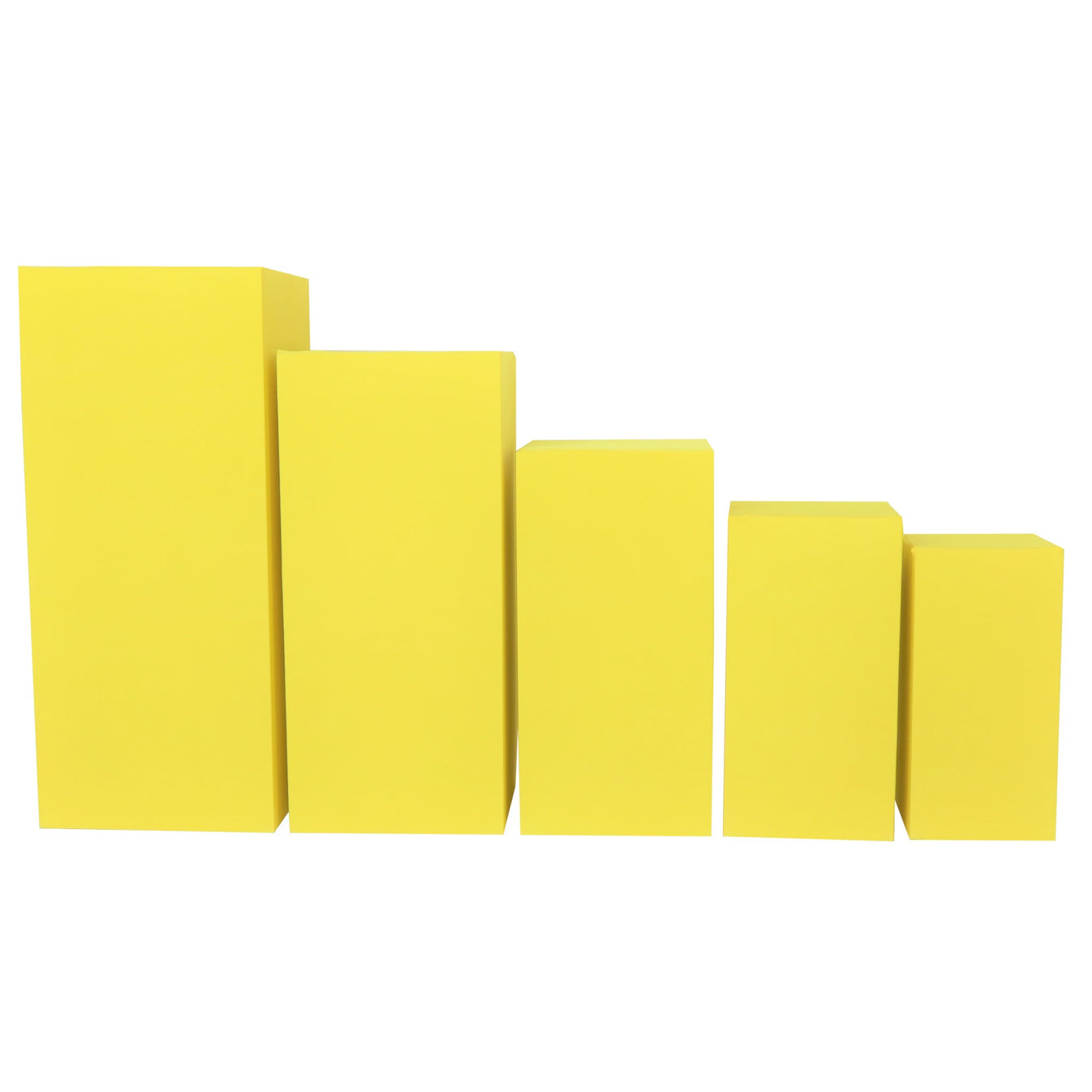 Spandex Covers for Square Metal Pillar Pedestal Stands 5 pcs/set - Can ...