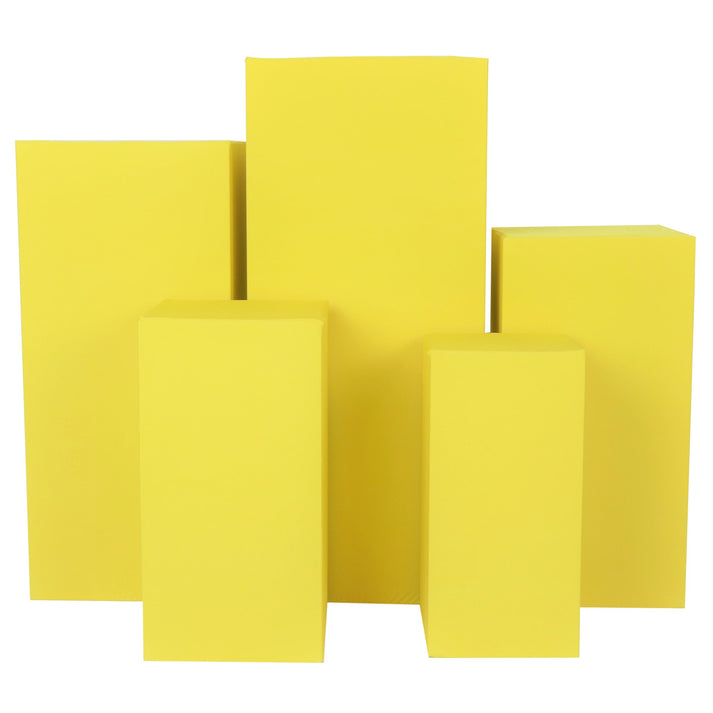 Spandex Covers for Square Metal Pillar Pedestal Stands 5 pcs/set - Can ...