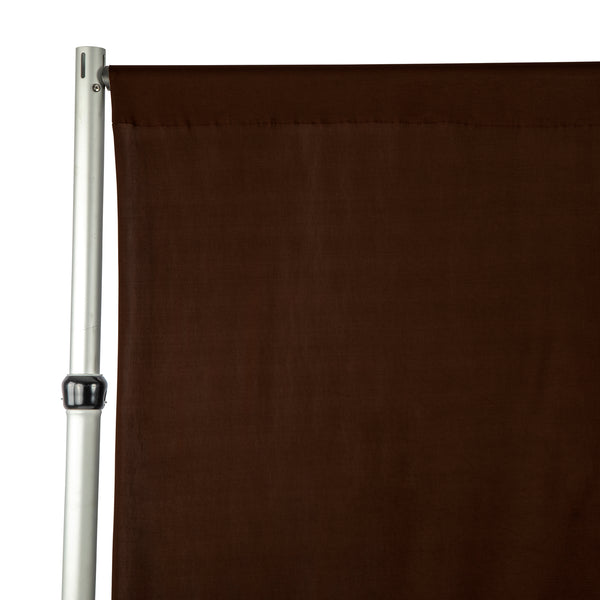 Spandex 4-way Stretch Backdrop Drape Curtain 12ft H x 60" W - Chocolate ...