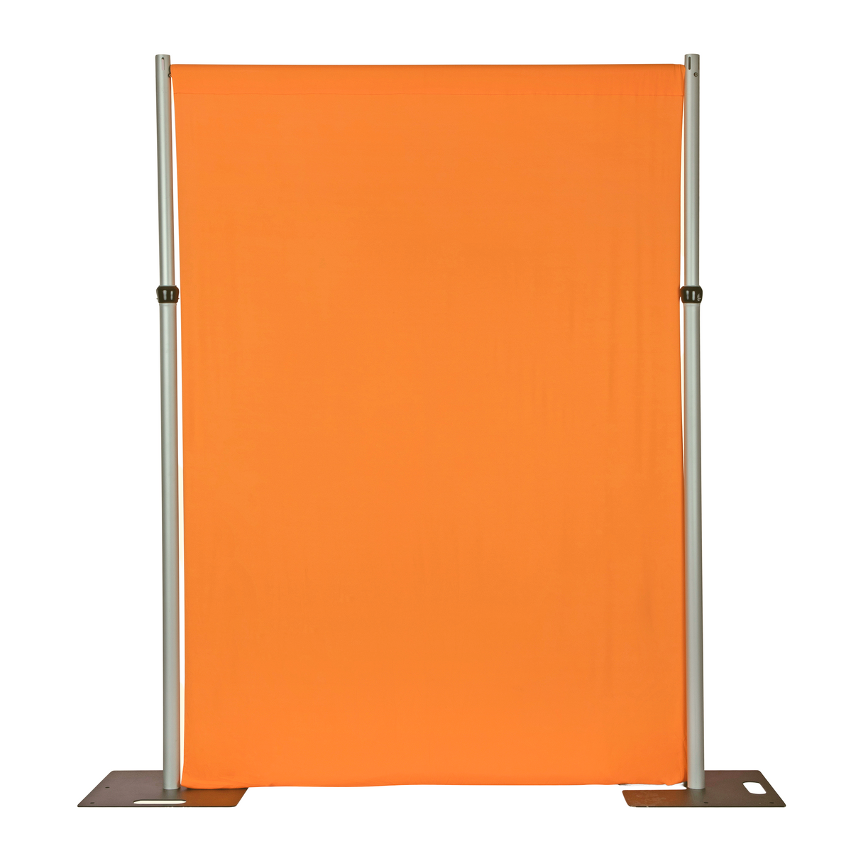Spandex 4-way Stretch Backdrop Drape Curtain 14ft H x 60" W - Orange ...