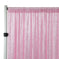Velvet 14ft H x 52" W Drape/Backdrop Curtain Panel - Pink - CV Linens™