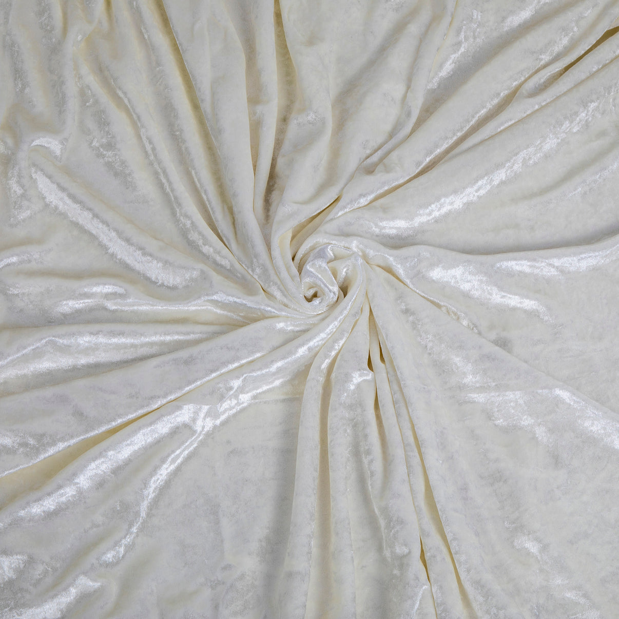 10 yards Velvet Fabric Roll - Ivory - CV Linens™