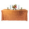 Velvet 90"x132" Rectangular Tablecloth Terracotta - CV Linens™
