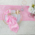Velvet Table Runners Pink - CV Linens™